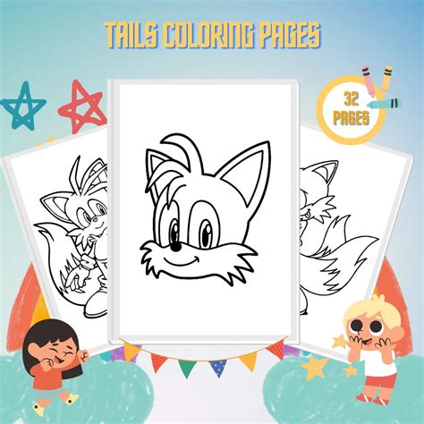 Colorir Tails Do Filme Sonic The Sonic The Hedgehog 2 Sonic With