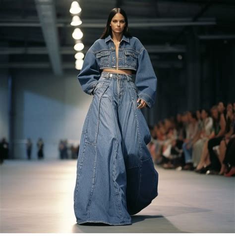 Pin By ольга On Denim Denim Fashion Runway Double Denim Looks Denim