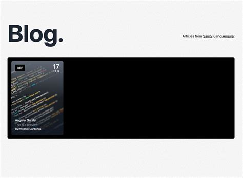 Github Antoniocardenas Angularsanity Angular Sanity Template