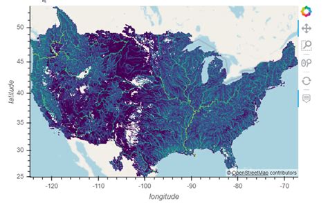 The National Water Model Reanalysis Zarr Dataset On Aws Pangeo