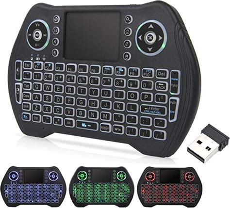 Mini Keyboard Touchpad Function With Light