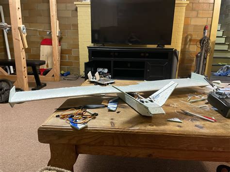 First Scratch Build Plane Eyeballing All Of It With Experimental Design Choice R RCPlanes