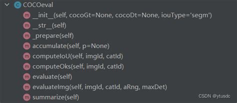 Cocoeval 解析 Csdn博客