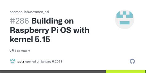 Building On Raspberry Pi OS With Kernel Issue Seemoo Lab Nexmon Csi GitHub