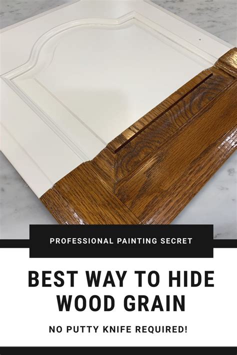The Best Way To Get Rid Of Deep Wood Grain Without Using A Putty Knife