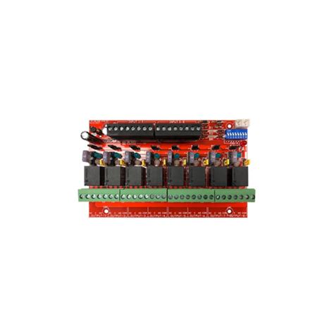 Securitron R8 Power Relay Module 8 Lock Outputs 8 Access Control Inputs 12 24VDC Fused 3