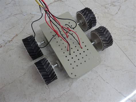 Wired Wheel Drive Robot JMoon MakerSpace