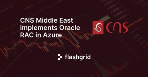 Flashgrid Inc Cns Middle East Implements Oracle Rac In Azure