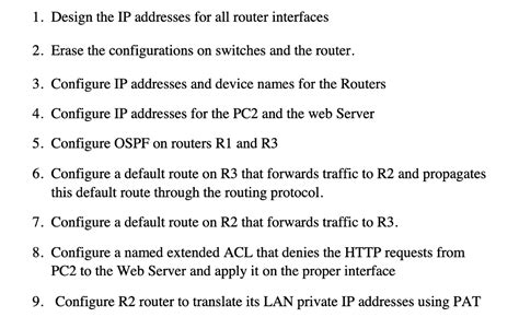 Solved 1 Design The Ip Addresses For All Router Interfaces