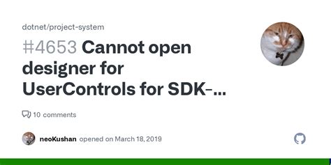 Cannot Open Designer For Usercontrols For Sdk Based Winforms Projects
