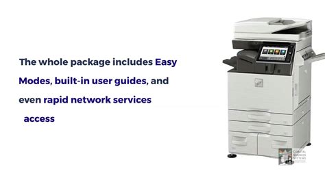 Boost Productivity With The Sharp Mx M5071 Monochrome Advanced Series