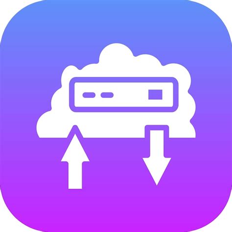 Premium Vector Cloud Switch Vector Icon Illustration Of Cloud Computing Iconset