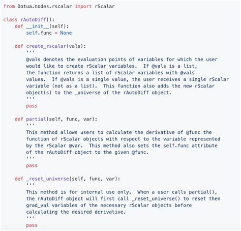 Python Library Development Automatic Differentiation Nicholas Z Stern