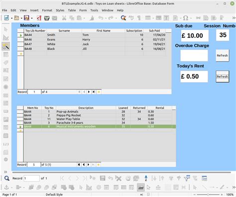 Base Link Master Fields English Ask Libreoffice