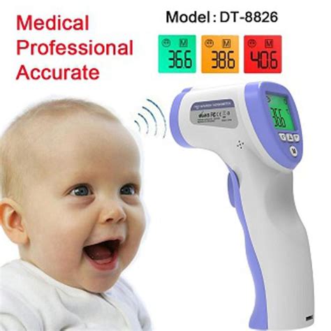 Infrared Thermometer Dt8826 With Infrared Sensor Bd