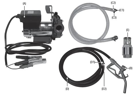 DRAPER 22108 12/24v Diesel Transfer Pump Instruction Manual