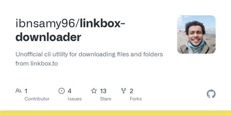 github ibnsamy96 linkbox downloader unofficial cli utility for