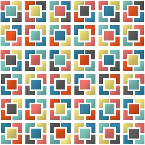 Free Vector Pixel Square Tiled Mosaic Background Geometrical Vector Graphic Design From