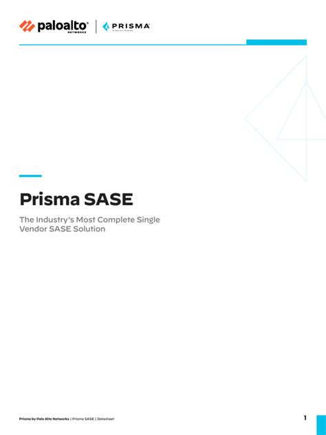 Prisma Sase Pdf Cloud Computing Computer Security