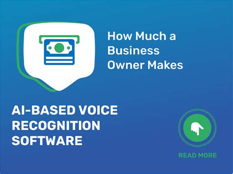 Earnings Of Ai Based Voice Recognition Software Owners
