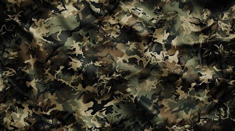 Digital Camouflage Pattern Texture Premium Ai Generated Image