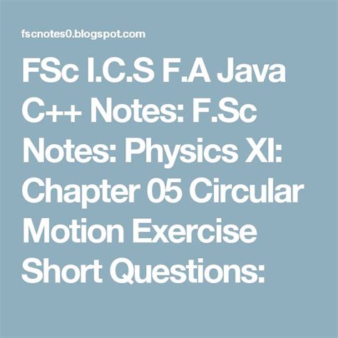 Pin On Fsc Ics Fa Java C Notes