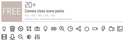 20 Camera Class Svg Animations Packs Free Downloads Onlinewebfontscom