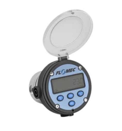 Flomec Om Small Capacity Flow Meter With Rt14 Bes Flowmeters