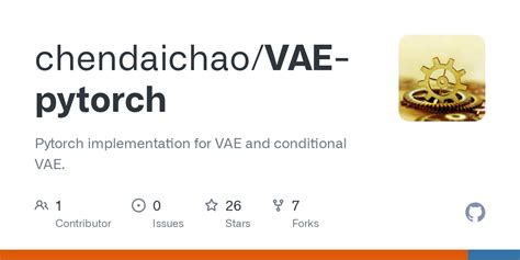 Github Chendaichaovae Pytorch Pytorch Implementation For Vae And
