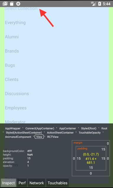 ActionSheet On Android Exceeds Height Of Screen On Long List Of Items Issue GeekyAnts