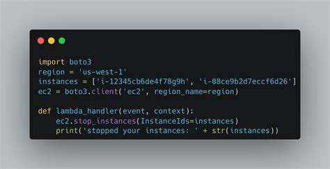 Stopping Starting Ec2 And Rds Automatically