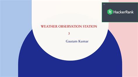 Weather Observation Station 3 Hackerrank Sql Microsoft Sql