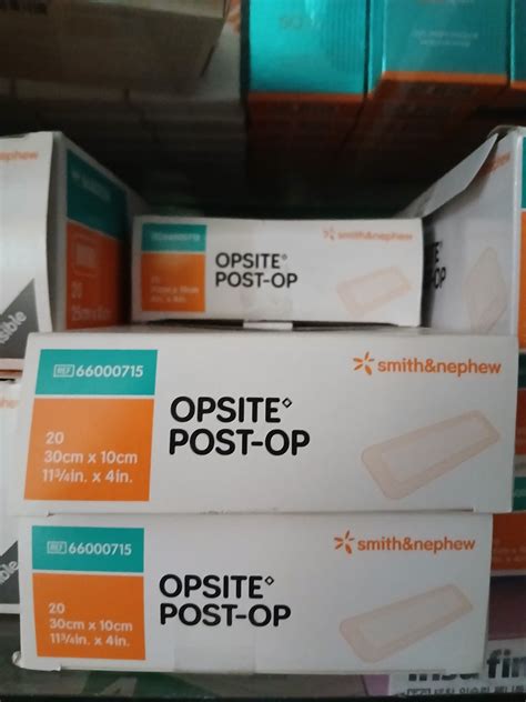 Opsite Post Op Pad Health And Nutrition Medical Supplies And Tools On Carousell