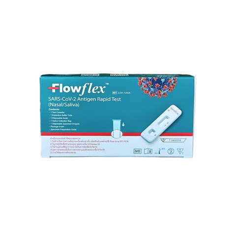 Flowflex ชุดตรวจ Covid 19 เลือกแบบตรวจจมูกหรือน้ำลาย 2in1 บริษัท