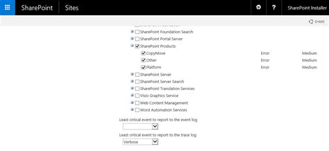 diagnostic logging