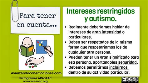 Intereses Restringidos Y Autismo Avanzando Con Emociones