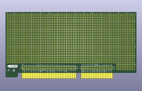 IBM PC AT bit ISA Prototype PCB Card Marten Electric 電気テン Home