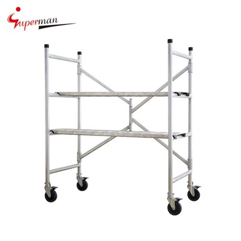 High Quality 6m Aluminium Scaffold Mobile Working Platform Foldable