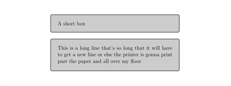 Tcolorbox That Shrinks To Content But Still Provides Text Wrapping TeX LaTeX Stack Exchange