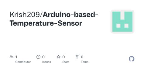 Github Krish209arduino Based Temperature Sensor