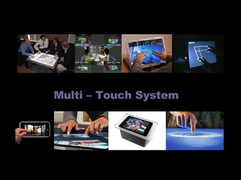multi touch system ppt