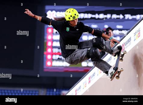 Osaka Japan 21st June 2025 Raicca Ventura Bra Skateboarding X