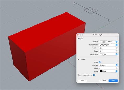 Rhino 8 Bug Section Style Settings Not Applied Mac Mcneel Forum