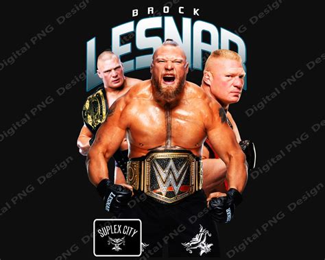Brock Lesnar Wwe Png Instant Download Digital Files Png Etsy