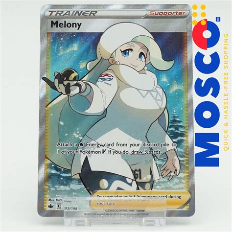 Melony 195198 Full Art Ultra Rare Sword And Shield Chilling Reign