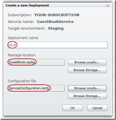 Deploying Windows Azure Application Part TechBubbles