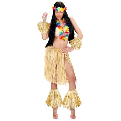 Zulu Set Hawaii Kostüm Hawaiiset 1749
