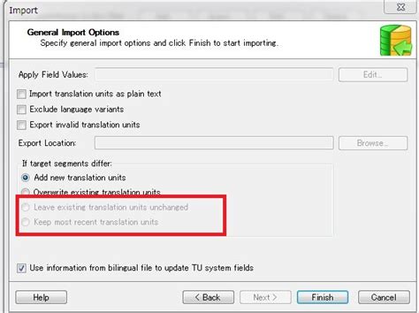 Questions About Importing TMX File Trados Studio Trados Studio RWS Community