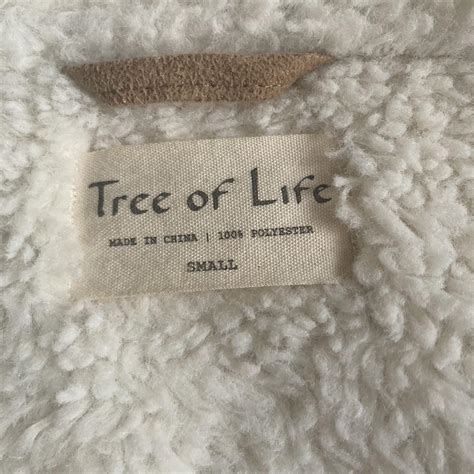 Tree Of Life Sheepskin Jacket A Great Statement Depop