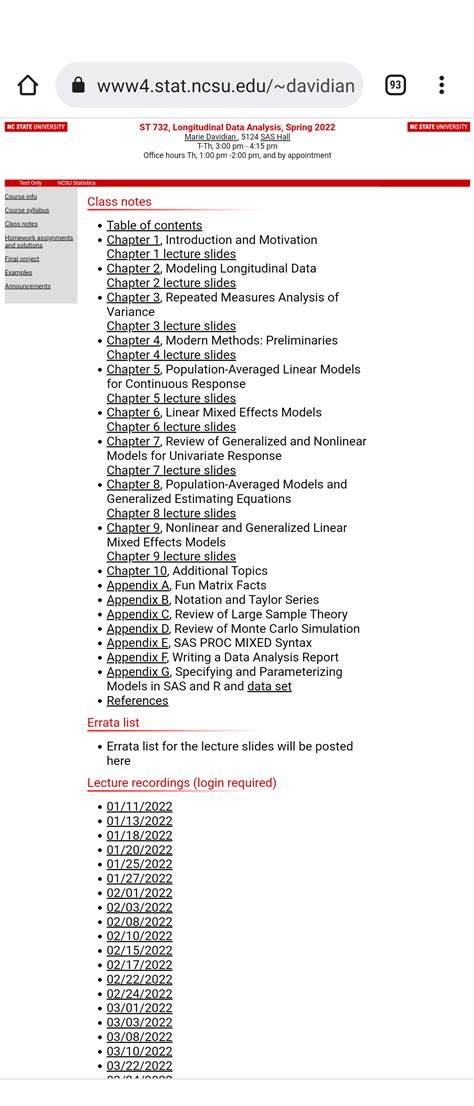 Statistical Methods For Longitudinal Data Analysis Researchgate